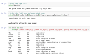 Parts of Speech Tagging and Dependency Parsing using spaCy | NLP | Part ...
